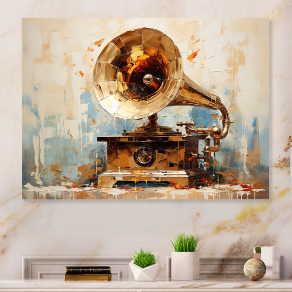 Red Barrel Studio® " Classic Phonographs Photographs " on Metal | Wayfair