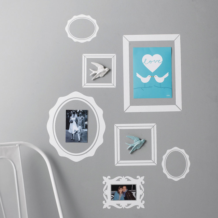 East Urban Home Picture Frames Selection Wall Sticker | Wayfair.co.uk