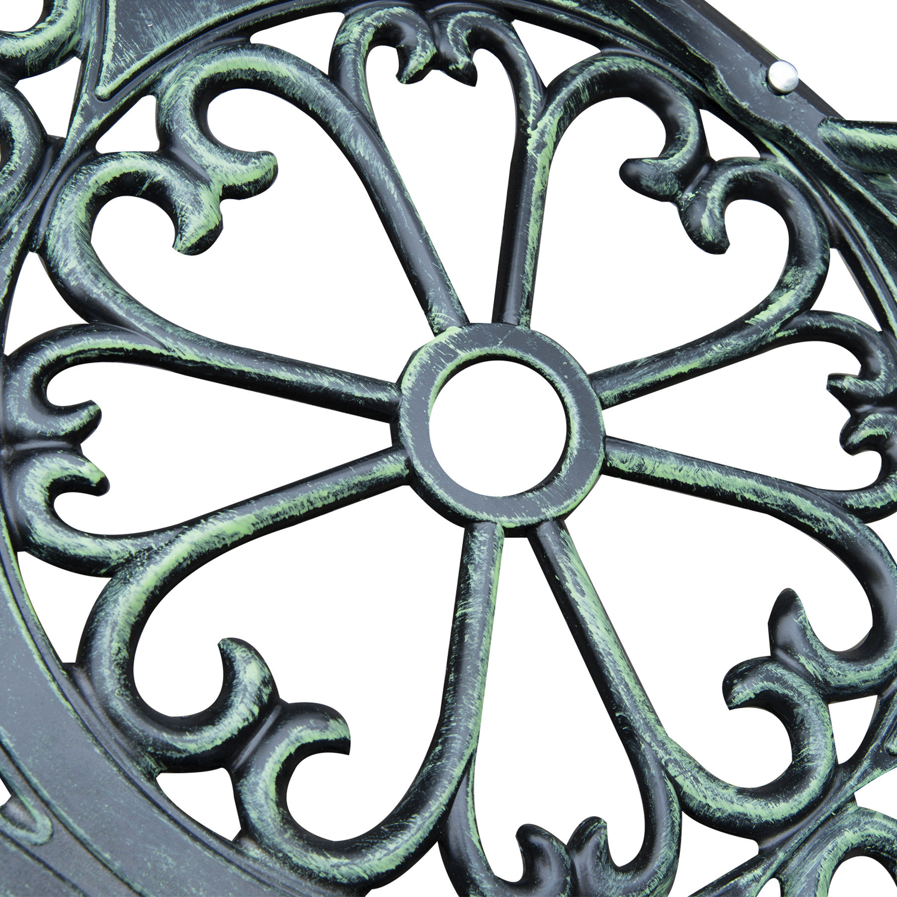 Ophelia & Co. Outdoor Sitting Bench By - Cast Aluminum With Curved ...