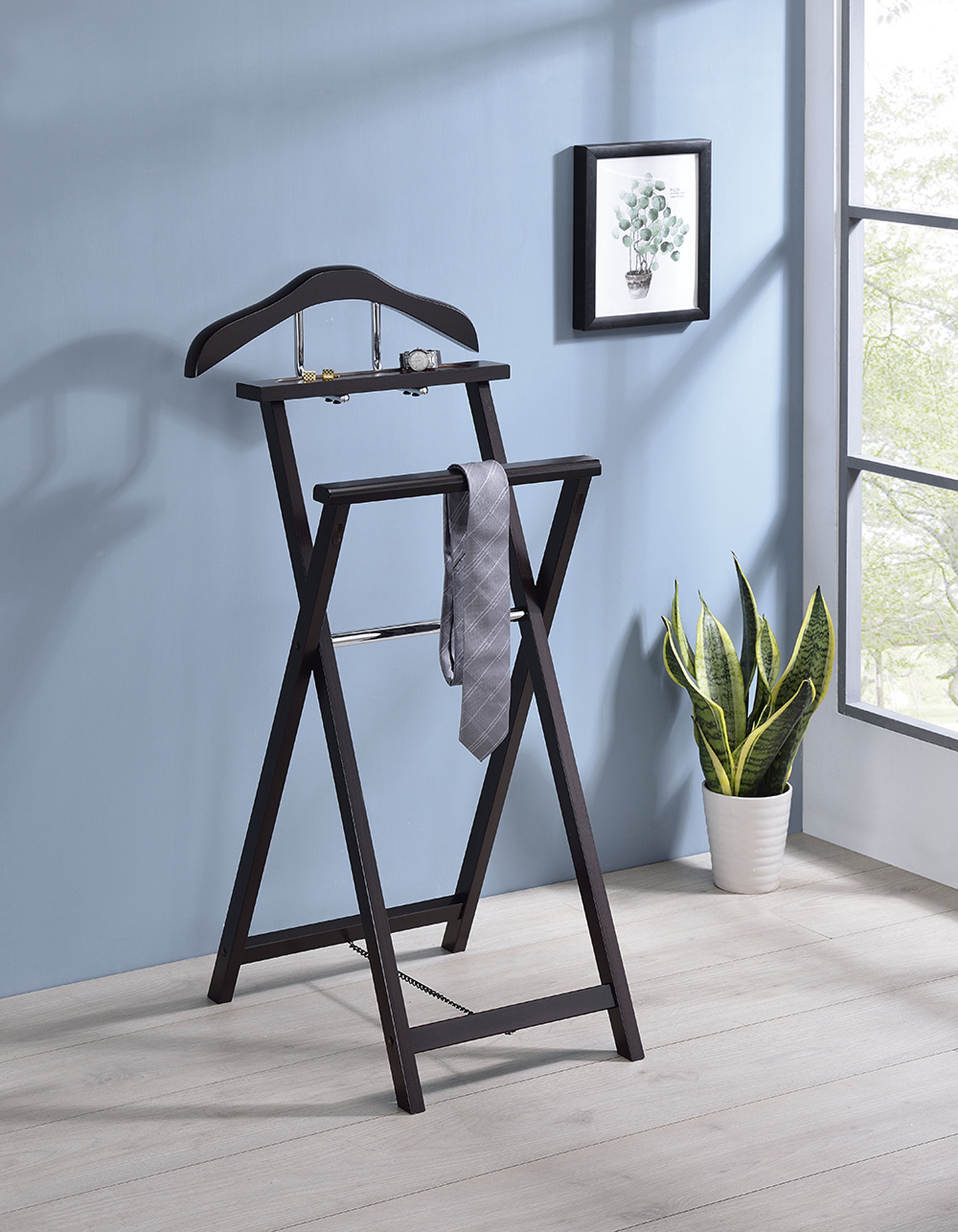 InRoom Designs Foldable Wood Valet Stand & Reviews - Wayfair Canada