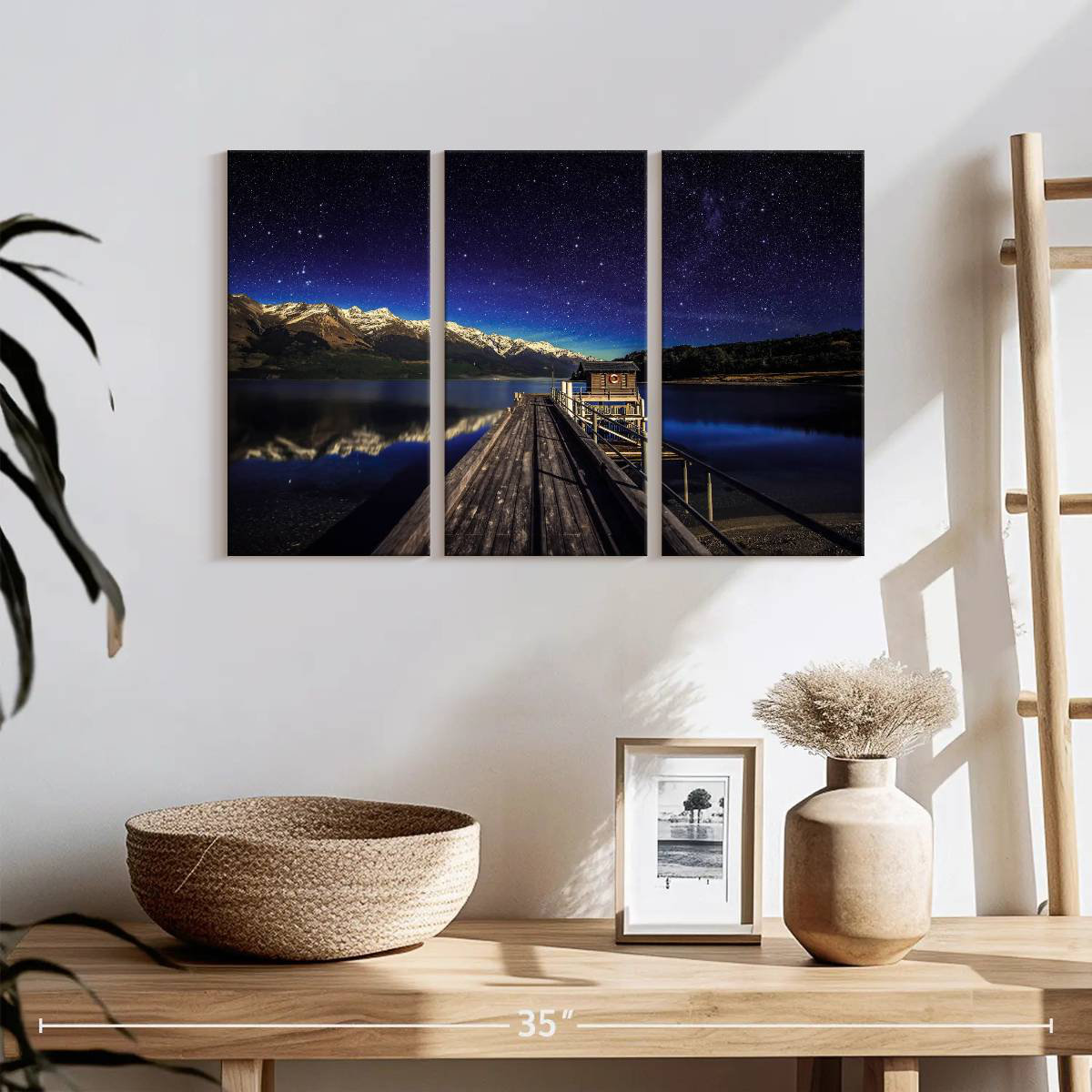 Millwood Pines Alvord Starry Night Bridge | Wayfair