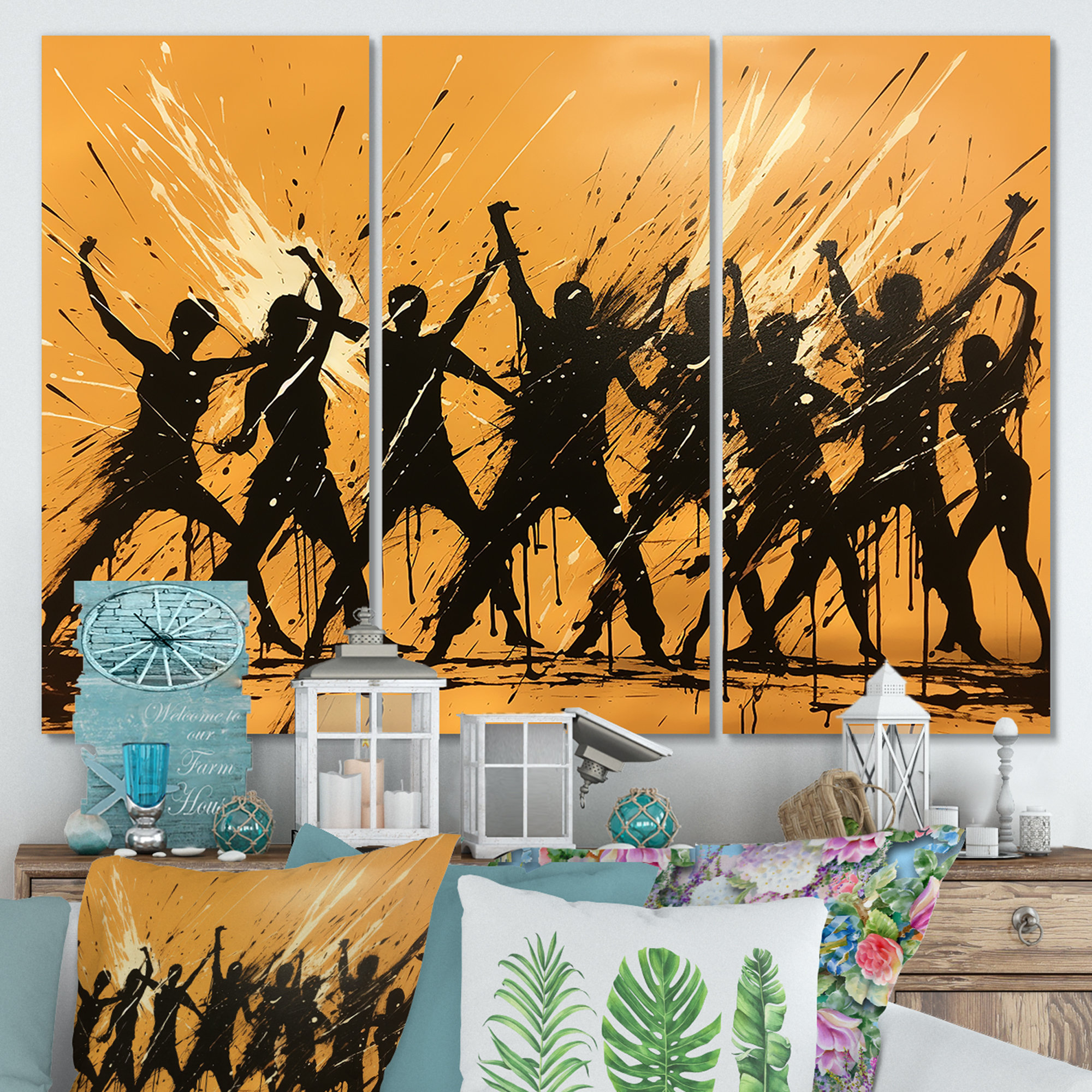 Ivy Bronx African Zulu Dance I - African Tribal Wall Art - Wayfair Canada