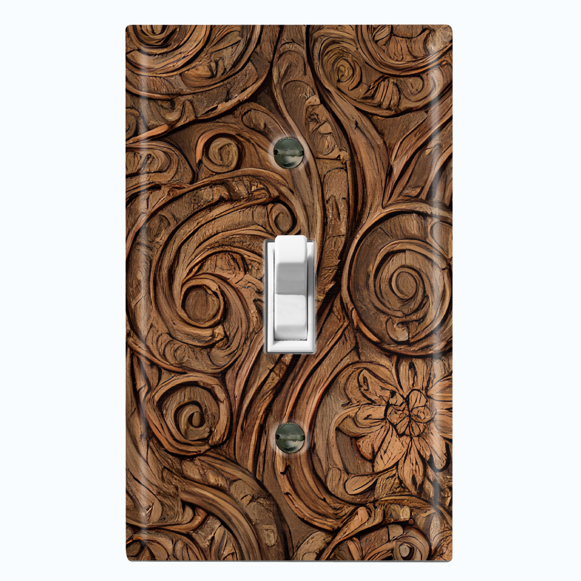 WorldAcc Brown Wood Pattern Tree Bark Print Nature Themed 1 - Gang ...