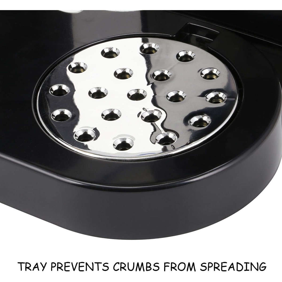 Rebrilliant Triple Cereal Dispenser - Classic Dry Food Canister For ...