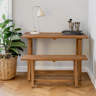 Sika Design Lucas Teak Bench - Natural | Wayfair