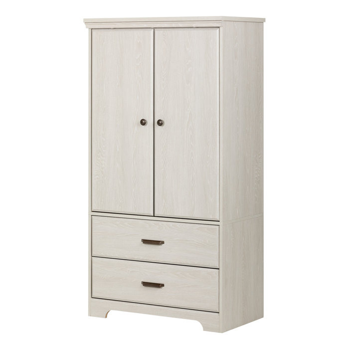 South Shore Versa Manufactured Wood Armoire & Reviews | Wayfair