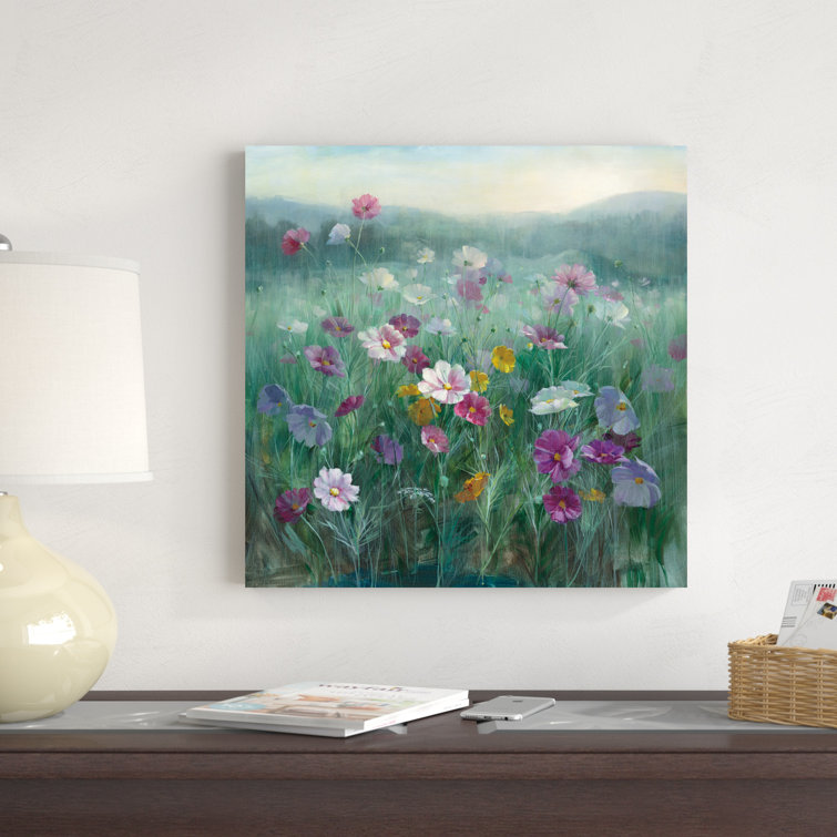 Red Barrel Studio® " Cosmos At Dawn " by Danhui Nai Painting Print ...