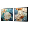 Beachcrest Home™ Coastal Mosaic Seacreatures - Animals Clam Square ...