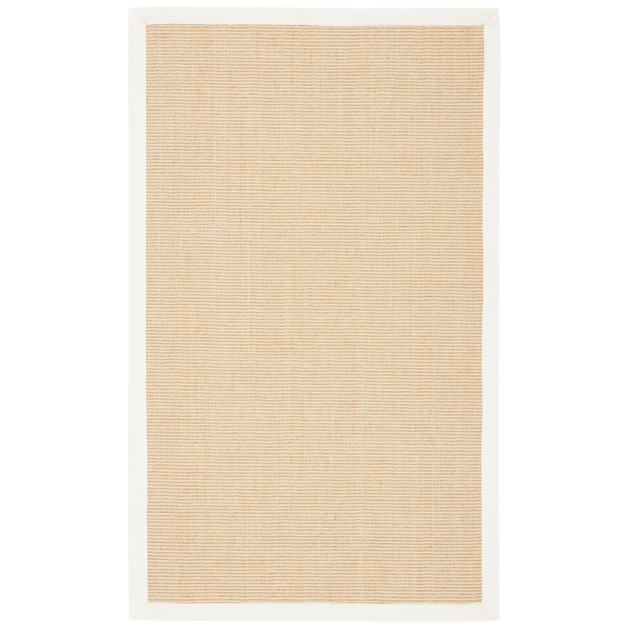 Breakwater Bay Nazli Natural Fiber Sisal With Latex Solid Color Rug ...