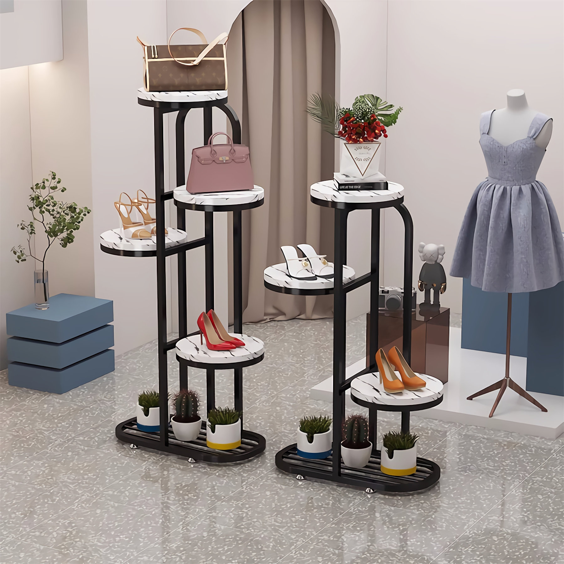 LIYONG 7 Pair Shoe Rack | Wayfair