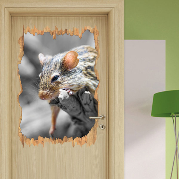 East Urban Home Wandtattoo Ruhende Feldmaus | Wayfair.de