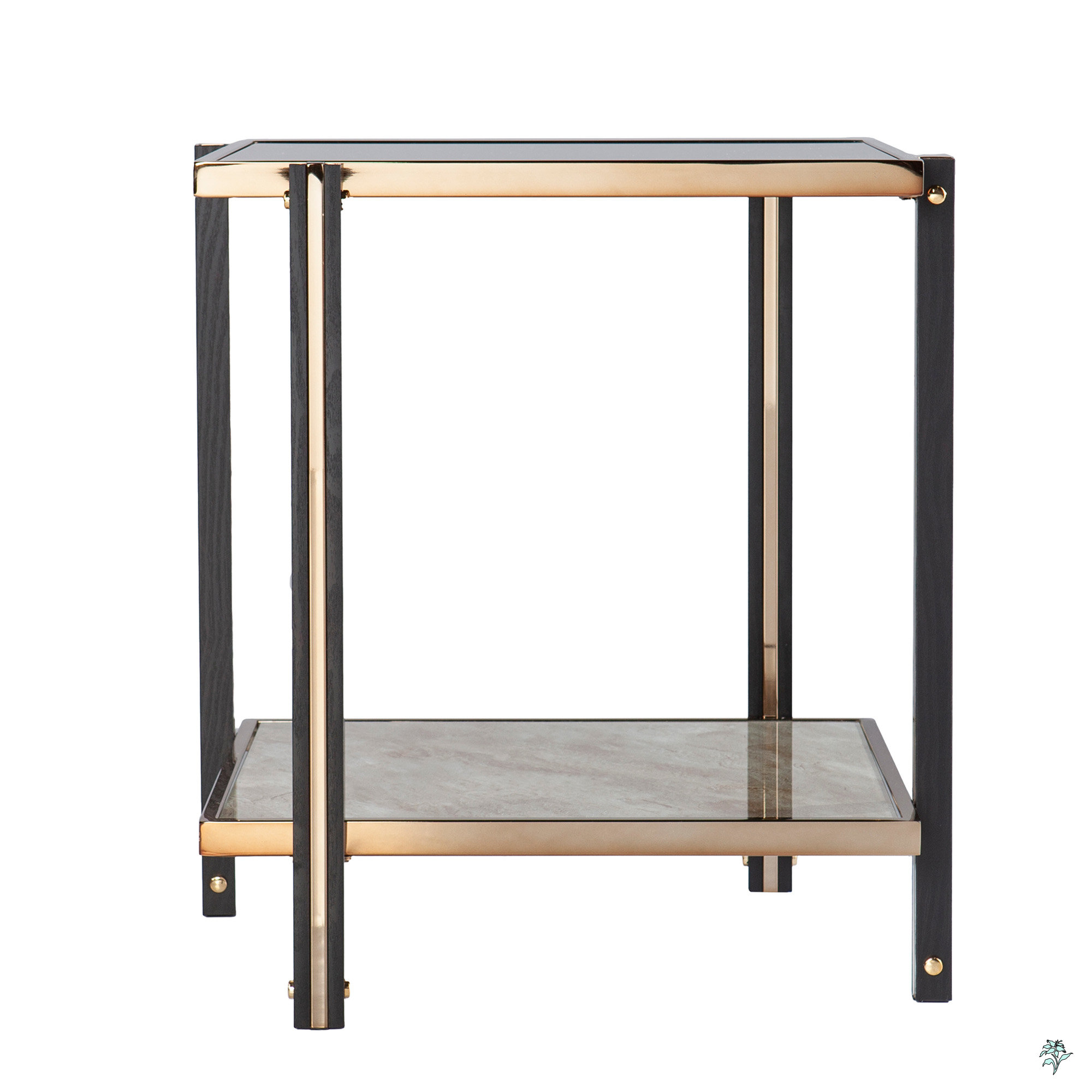 Mercer41 End Table W/ Mirrored Top | Wayfair