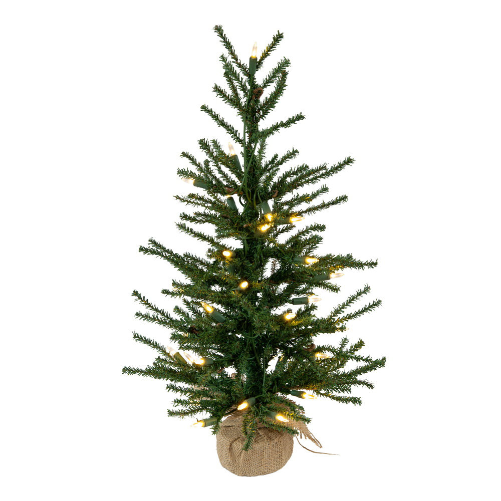 The Holiday Aisle® Angel Pine Tree 2' Artificial Christmas Tree with 35 ...
