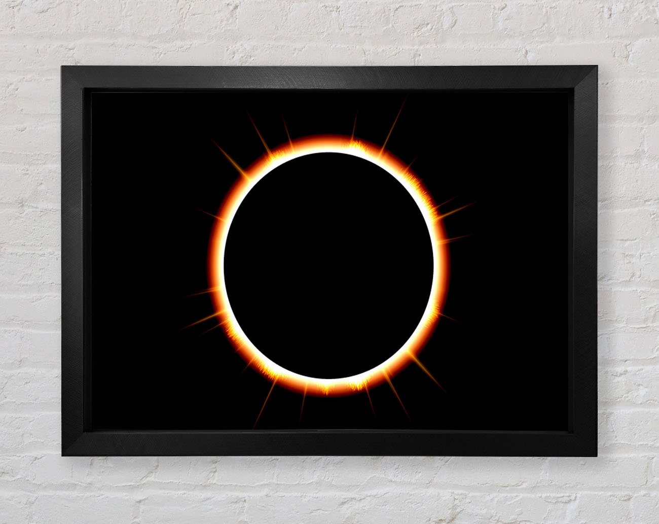 Ivy Bronx Solar Eclipse Of The Sun Framed Print Wall Art | Wayfair.co.uk