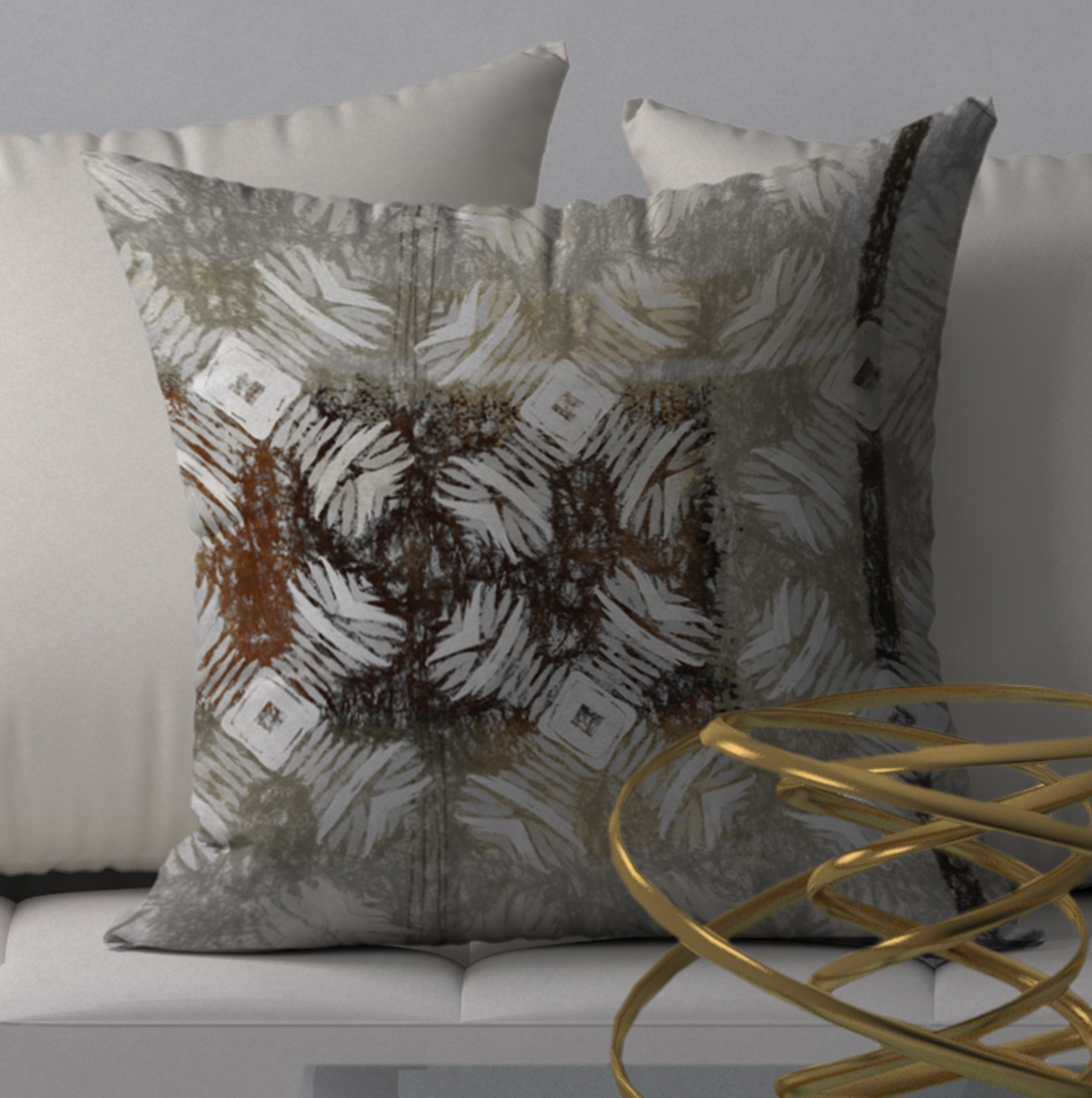 LeRoi Products Abstract Reversible Throw Pillow - Wayfair Canada