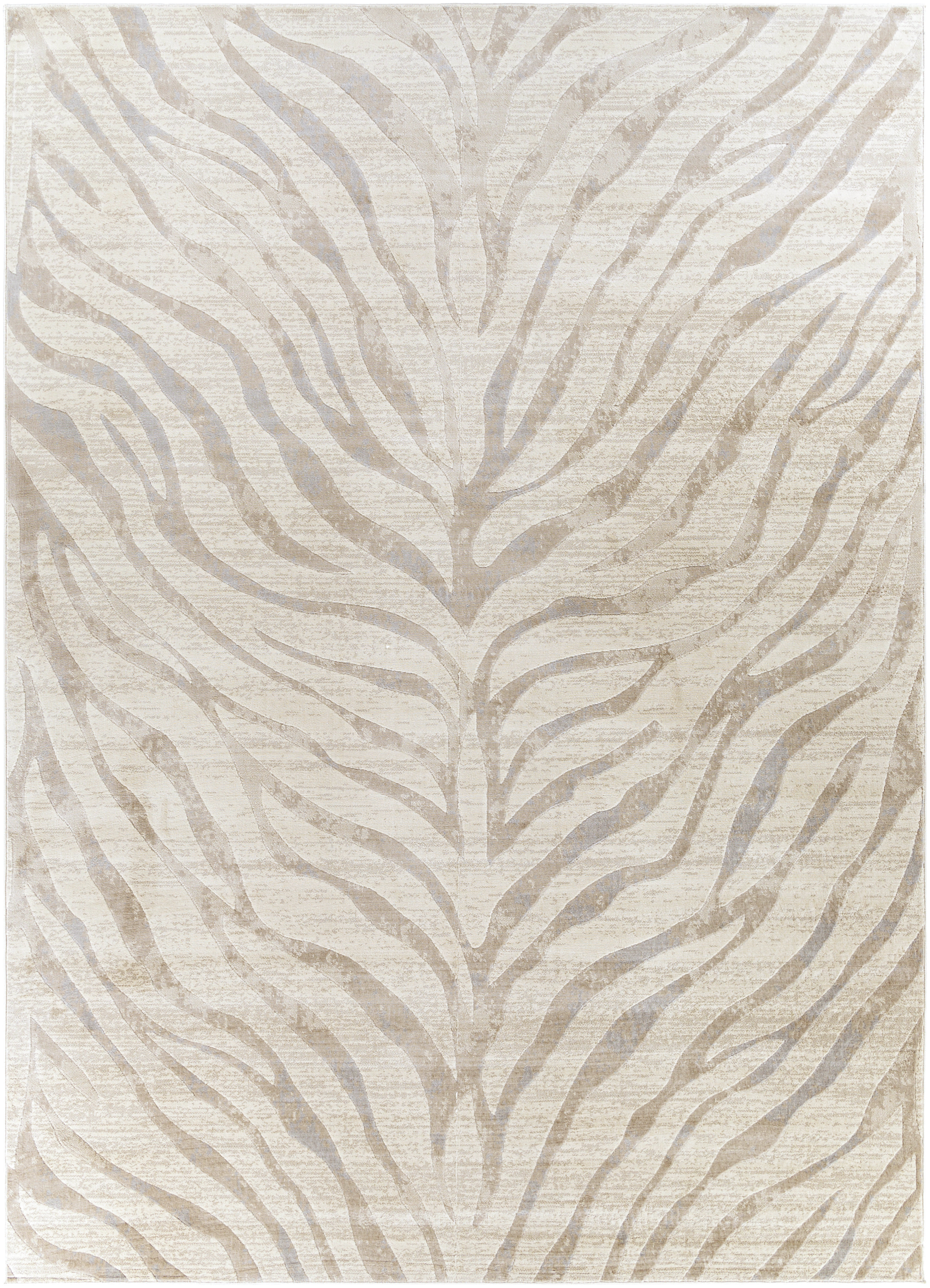 Everly Quinn Shaelee Ceiron Oriental Light Gray/Beige Area Rug | Wayfair