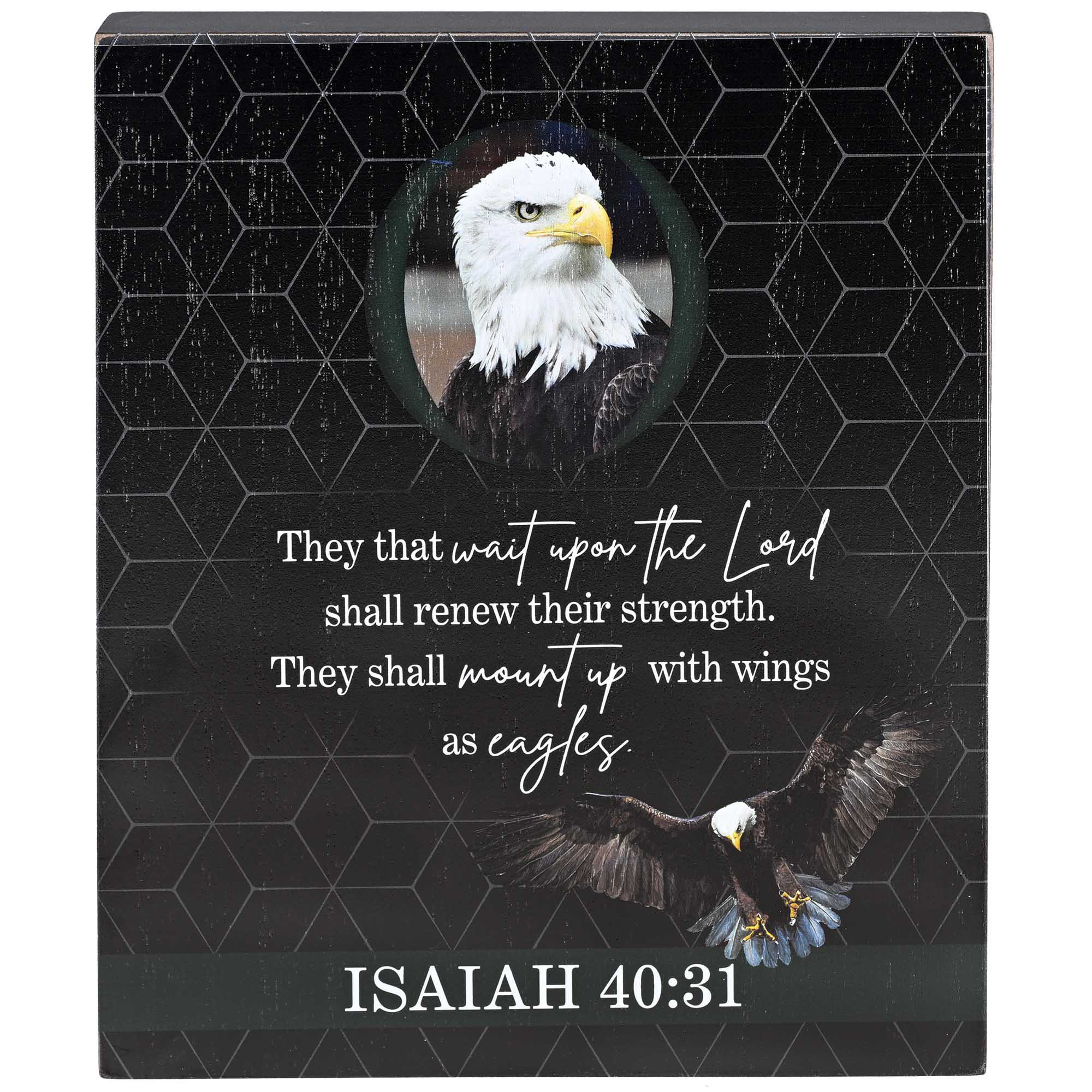 Trinx Tabletop Plaque Eagle Isaiah 40:31 10x8 - Wayfair Canada