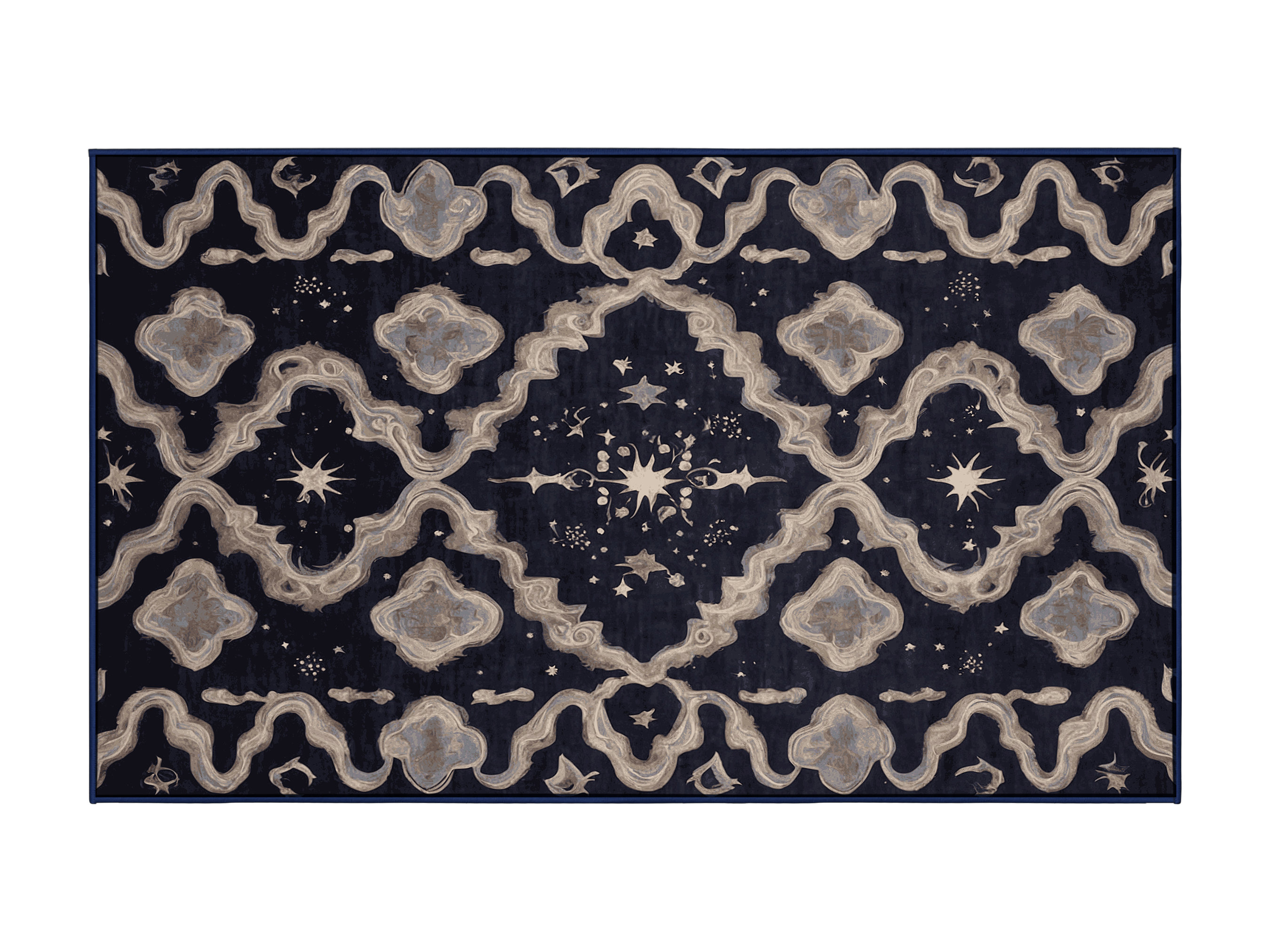 Bungalow Rose Machine Washable Purple Area Rug | Wayfair