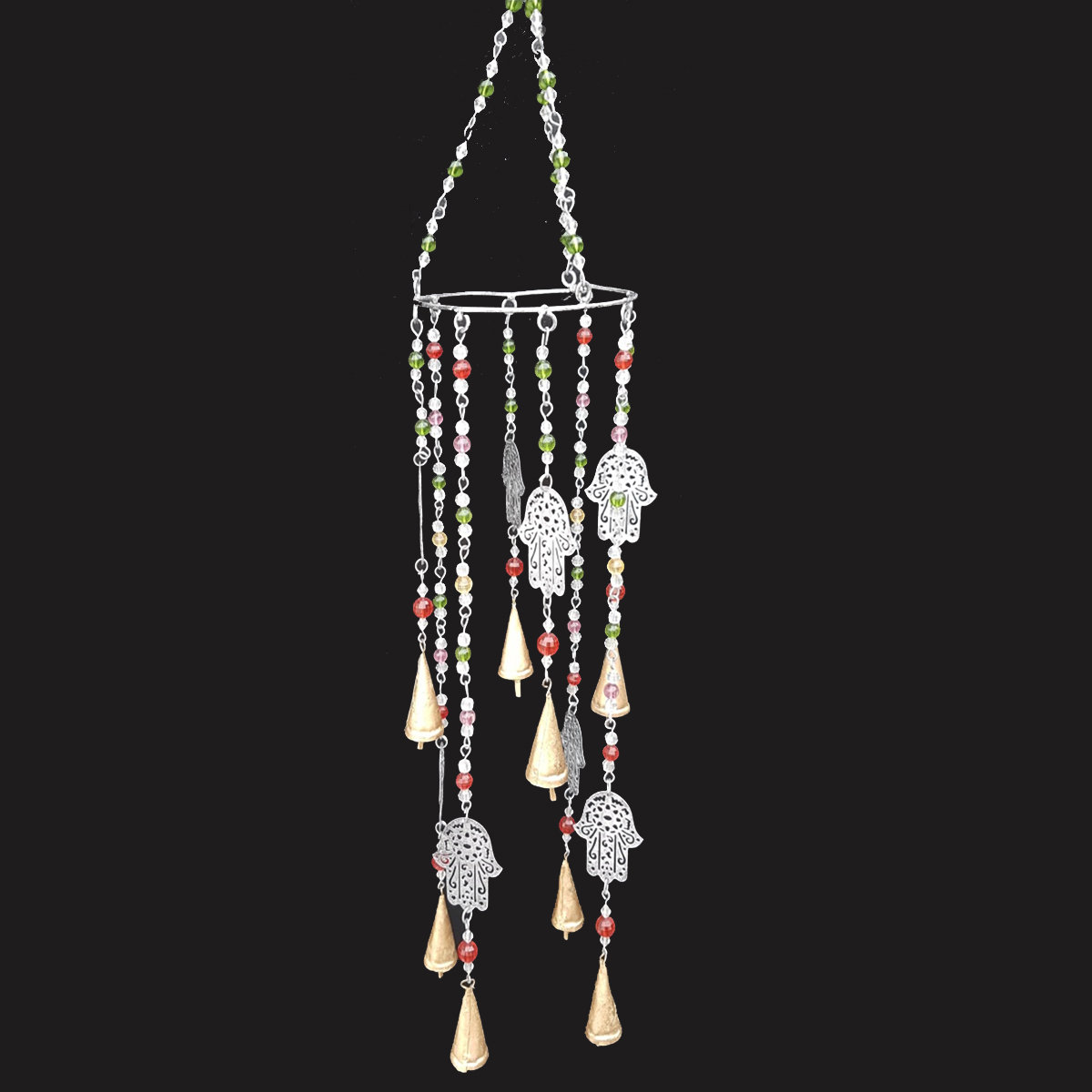 Dakota Fields Stellan Hamsa and Fatima Hand Windchime | Wayfair.co.uk