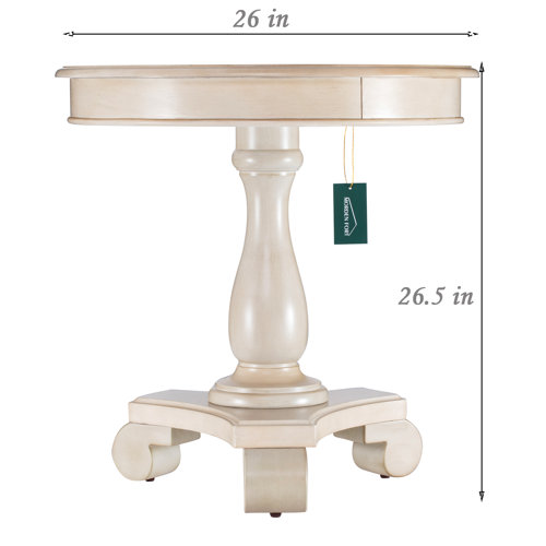 Pedestal End & Side Tables | Wayfair