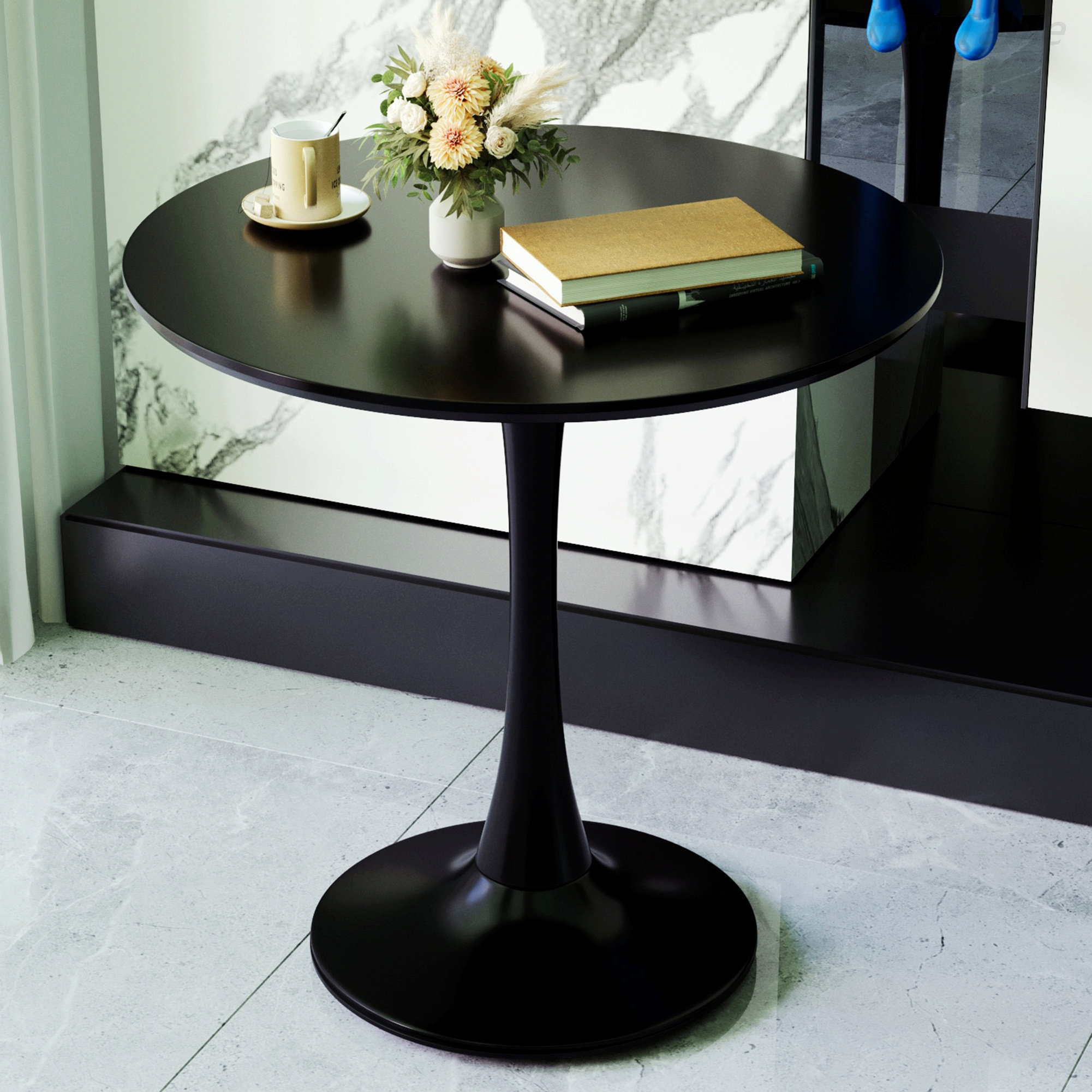 George Oliver Callianna Mid-Century End Table Leisure Coffee Table ...