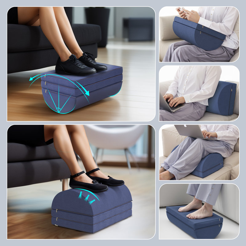 WOWMAX Sponge Footrest | Wayfair