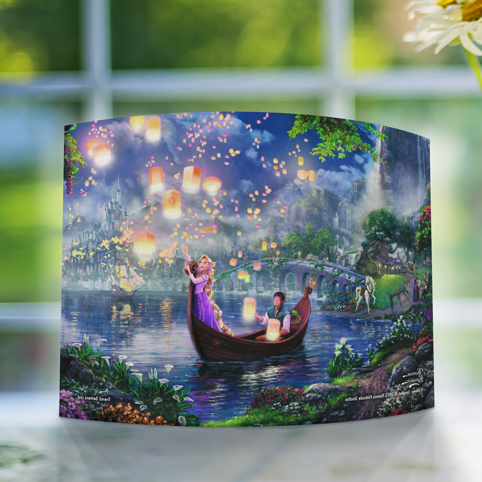 Trend Setters Disney Tangled Rapunzel Curved Acrylic Print | Wayfair