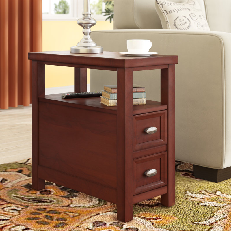 Charlton Home® Herwy End Table With Storage & Reviews | Wayfair
