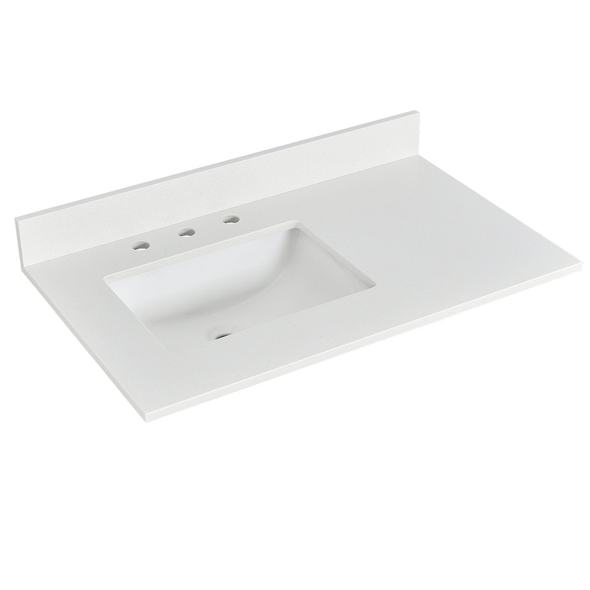 PROOX 36'' Quartz Single Bathroom Vanity Top with Sink | Wayfair