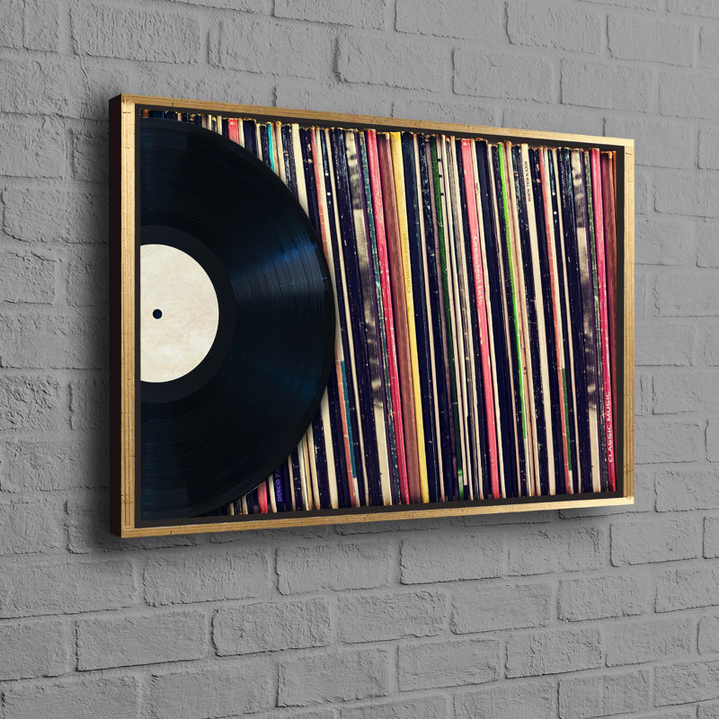 Ebern Designs Personalized Modern Wall Art For Music Room With Colorful ...