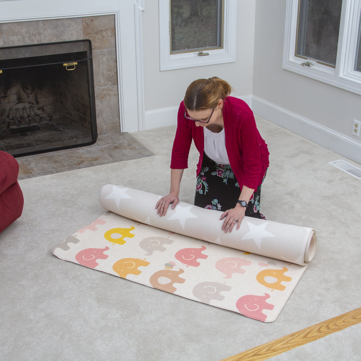 Parklon Little Elephant Baby Soft Plastic Playmat & Reviews - Wayfair ...