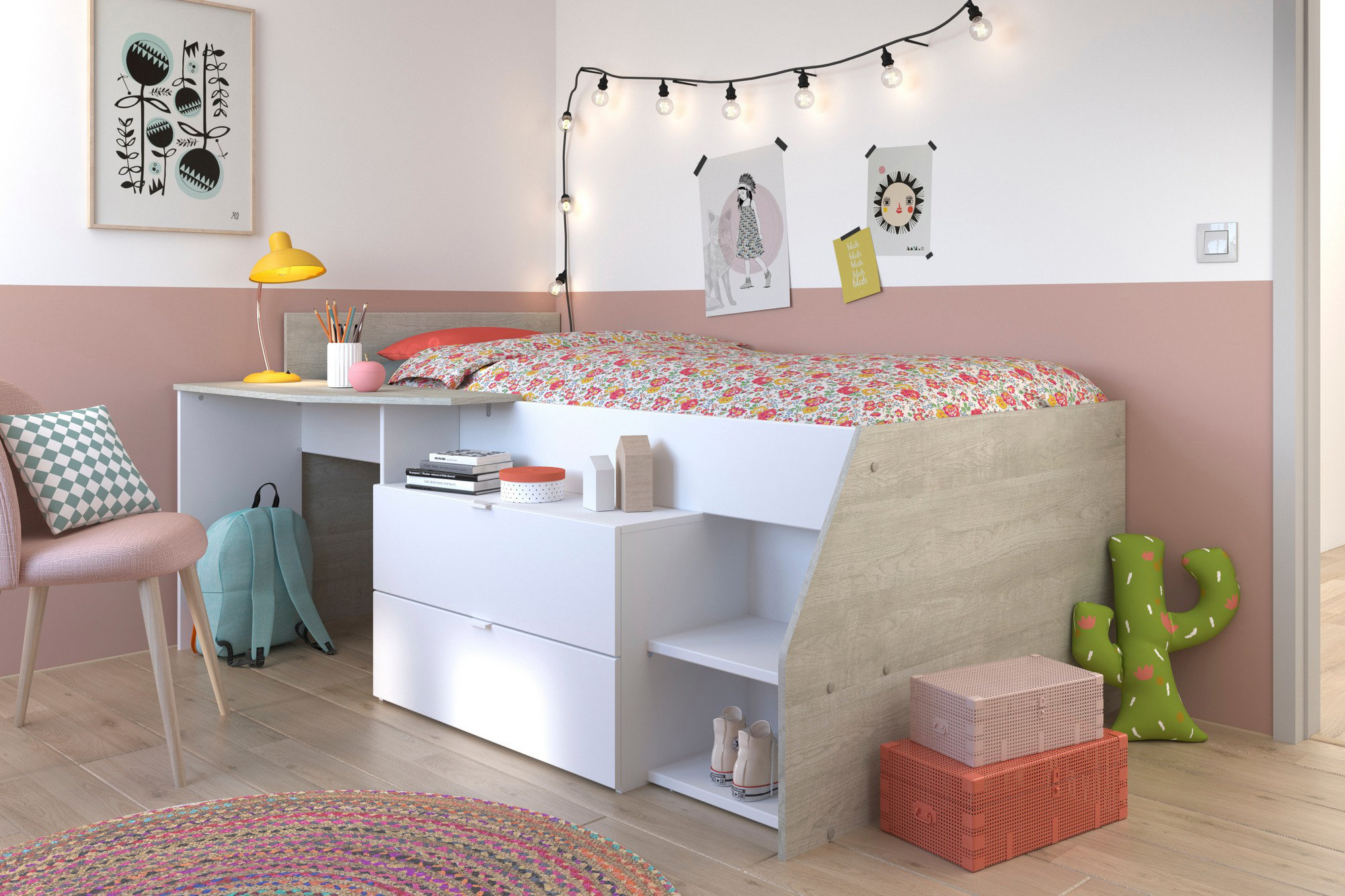 Isabelle & Max Kinley European Single (90 x 200cm) 2 Drawer Mate's ...