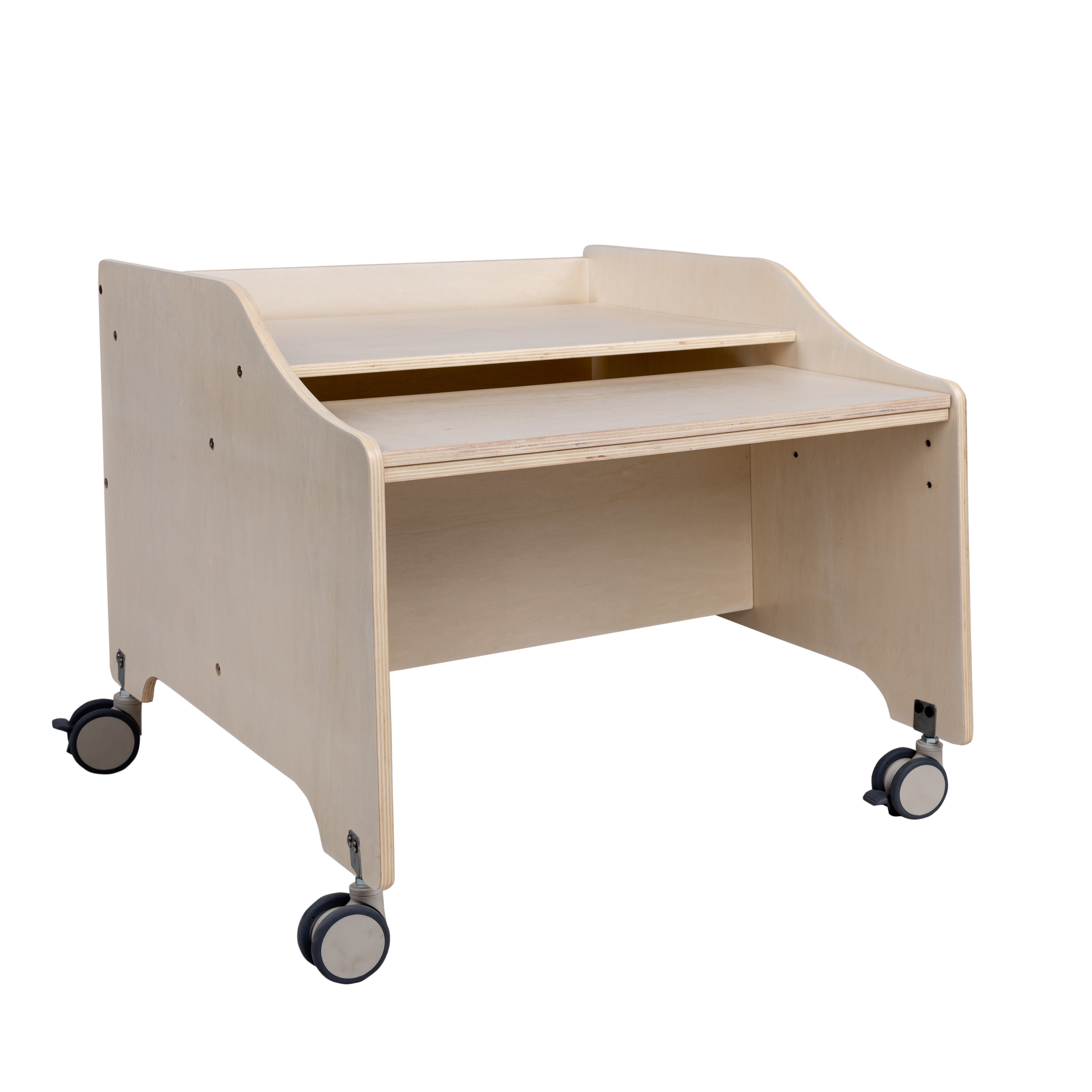 Angeles Mobile Computer Station - Assembled | Wayfair