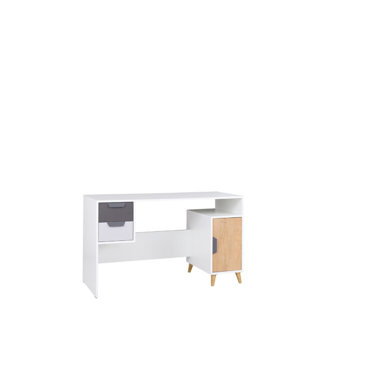 Norden Home Lymingt 130Cm W Rectangular Computer Desk with Cabinet ...