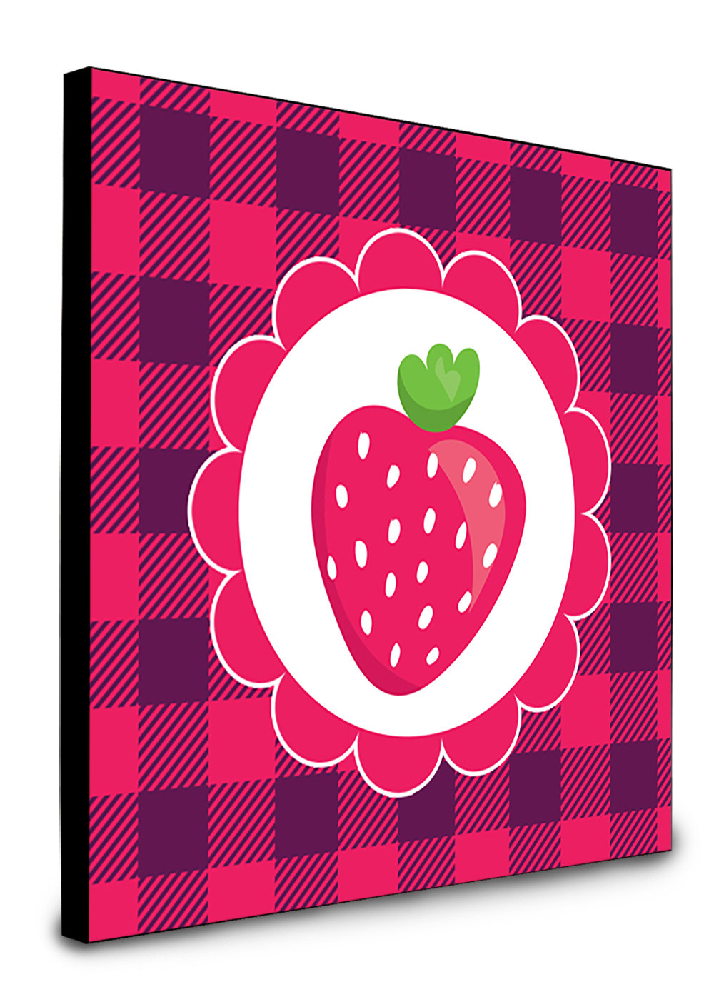 Harriet Bee Corbyn Stawberry Artwork Wall Panel - Wayfair Canada