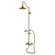 Kingston Brass Kingston Wall Mount Rain Drop Shower System with Hand ...
