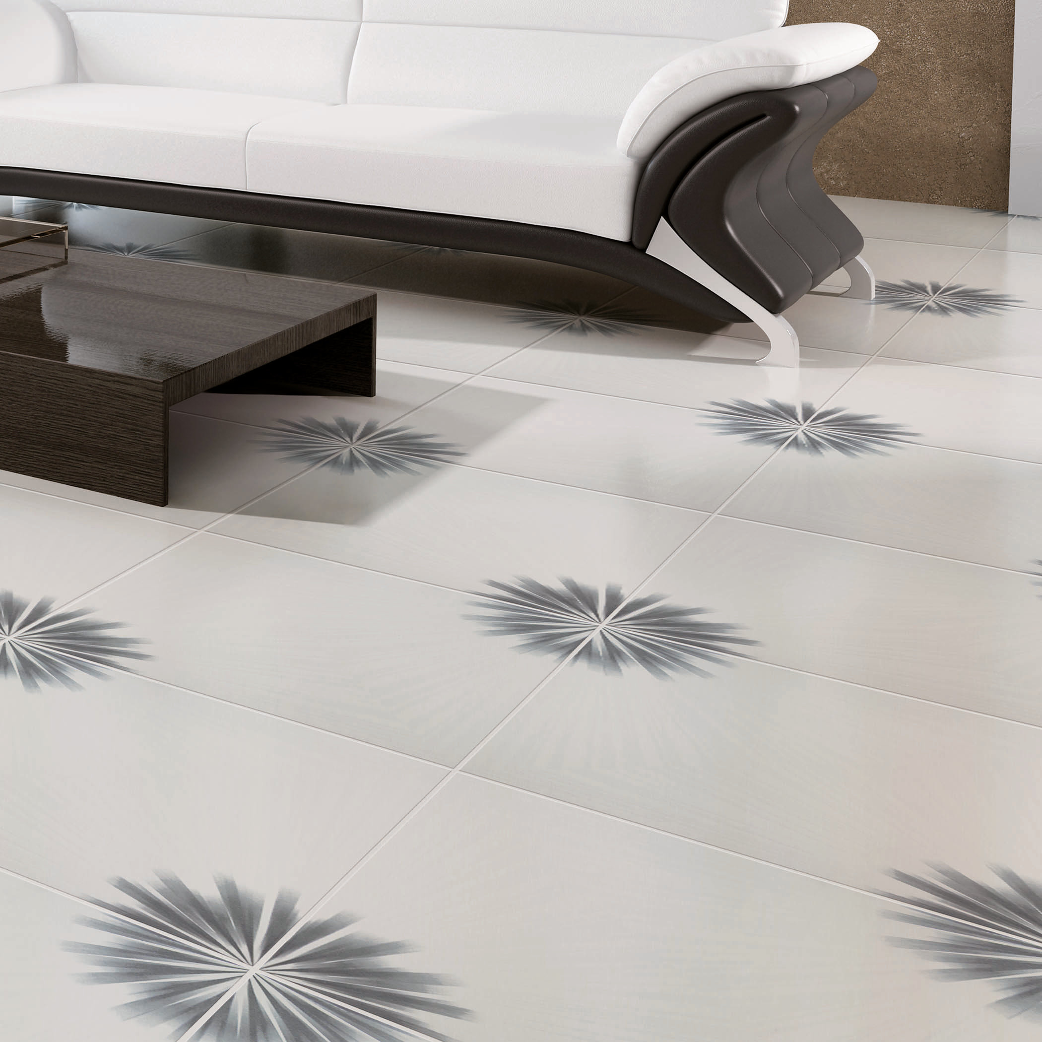 Merola Tile Pisa 18" x 18" Ceramic Patterned Wall & Floor Tile ...