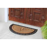 August Grove® Nedlands Natural Coir & Rubber Door Mat, 30" x 48", Heavy ...