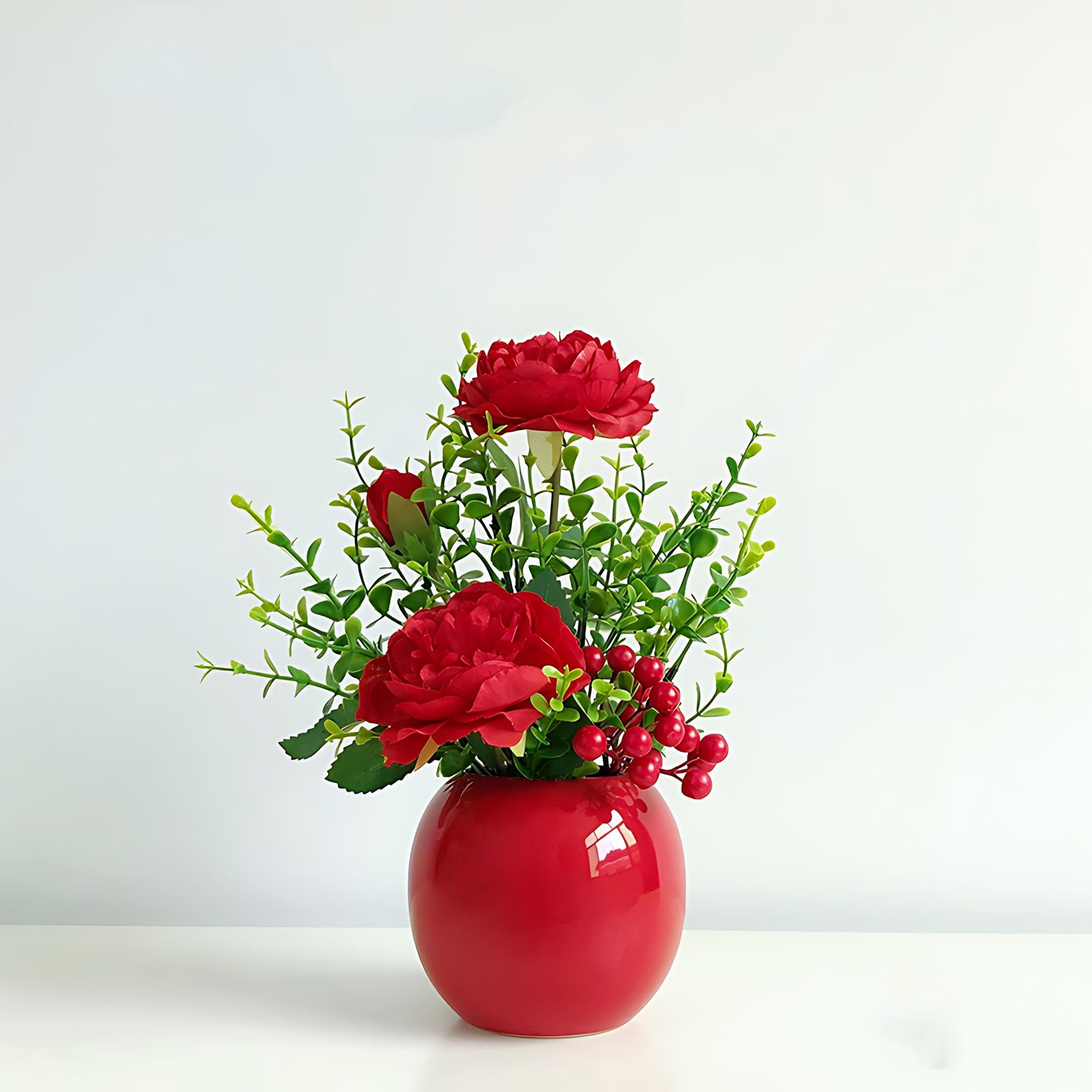 Primrue Artificial Flowers For Dining Table, Coffee Table, And Wine ...