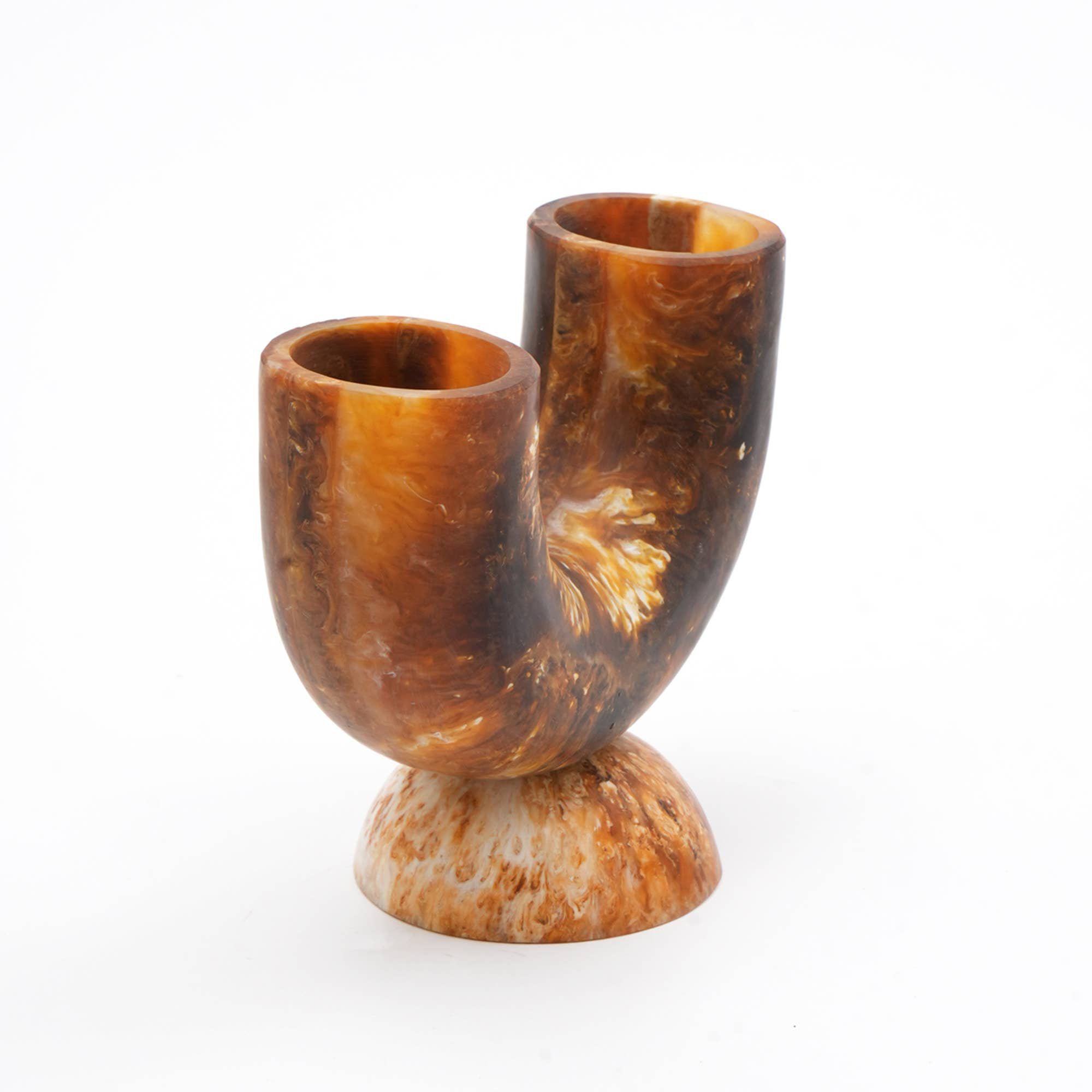 Ivy Bronx Nataka Resin Flower Vase with Base for Living Room/Table ...