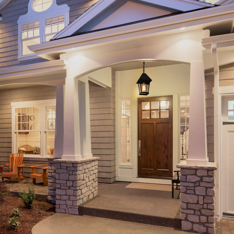 Winston Porter Leatri Outdoor Hanging Lantern | Wayfair