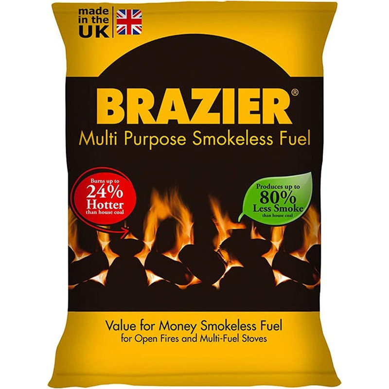 CPL Brazier 20 Kilo Bag: Smokeless Coal, Lasts 40% longer, Low Ash ...