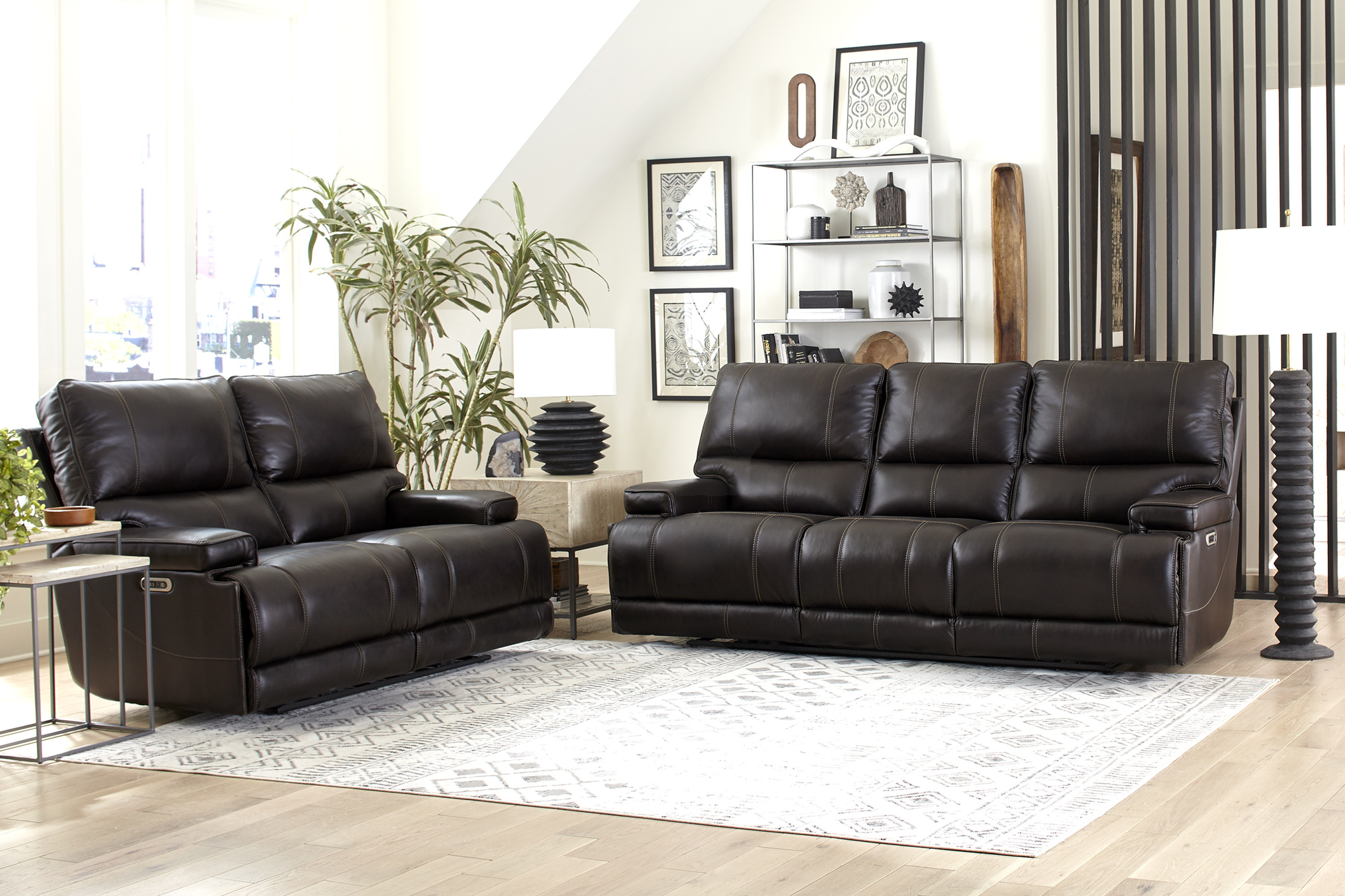 Wade Logan Charnissa Power Reclining Sofa And Loveseat & Reviews ...