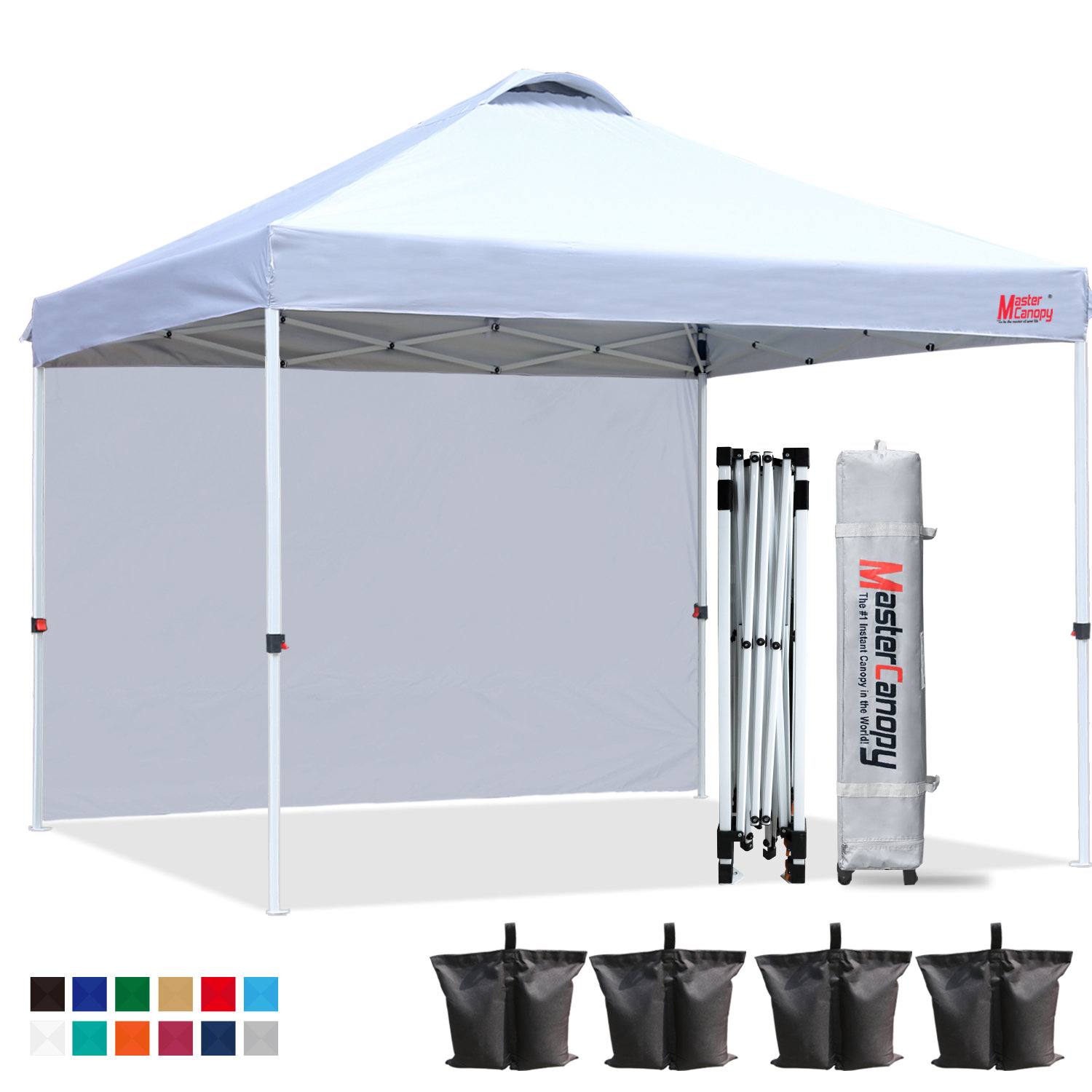 MASTERCANOPY Steel Pop-up Canopy & Reviews | Wayfair
