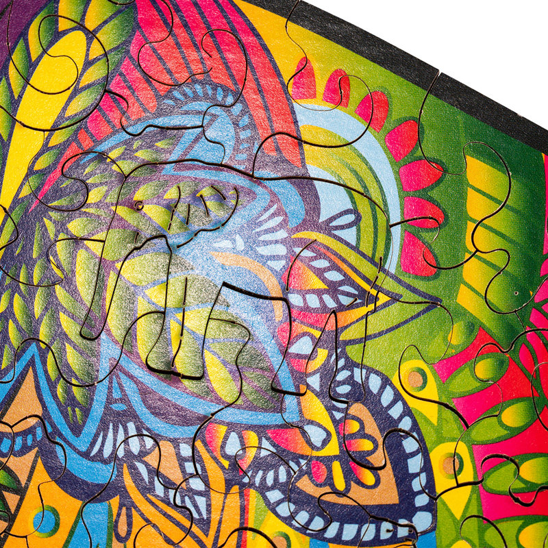 Wood Trick Splendid Elephant Unique Shaped Puzzle | Wayfair