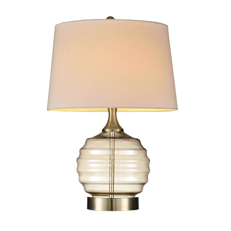 Alcott Hill® Reinholds Glass Lamp & Reviews | Wayfair
