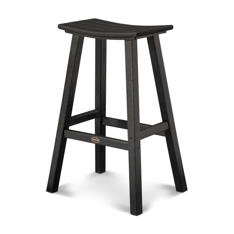 POLYWOOD® Traditional Garden Patio Bar Stool & Reviews | Birch Lane
