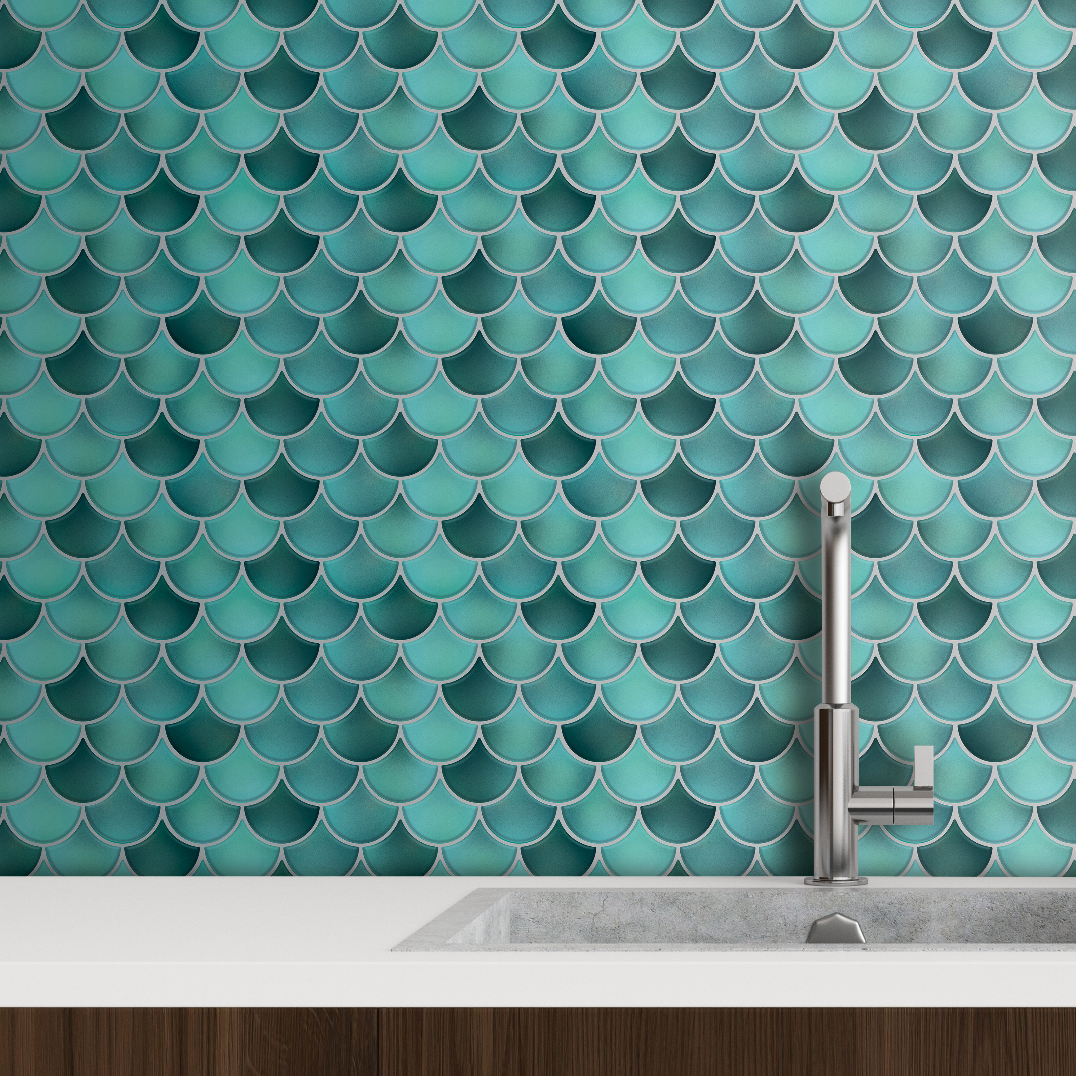 House of Hampton Winthrop 20.3cm x 28cm PVC Subway Tile Sticker ...