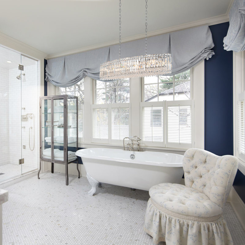 House of Hampton Grasiela 10 - Light Dimmable Geometric Chandelier ...