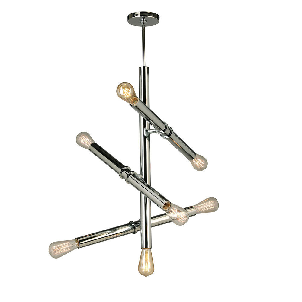 AllModern Levy 7 - Light Unique / Statement Bulb Pendant & Reviews ...